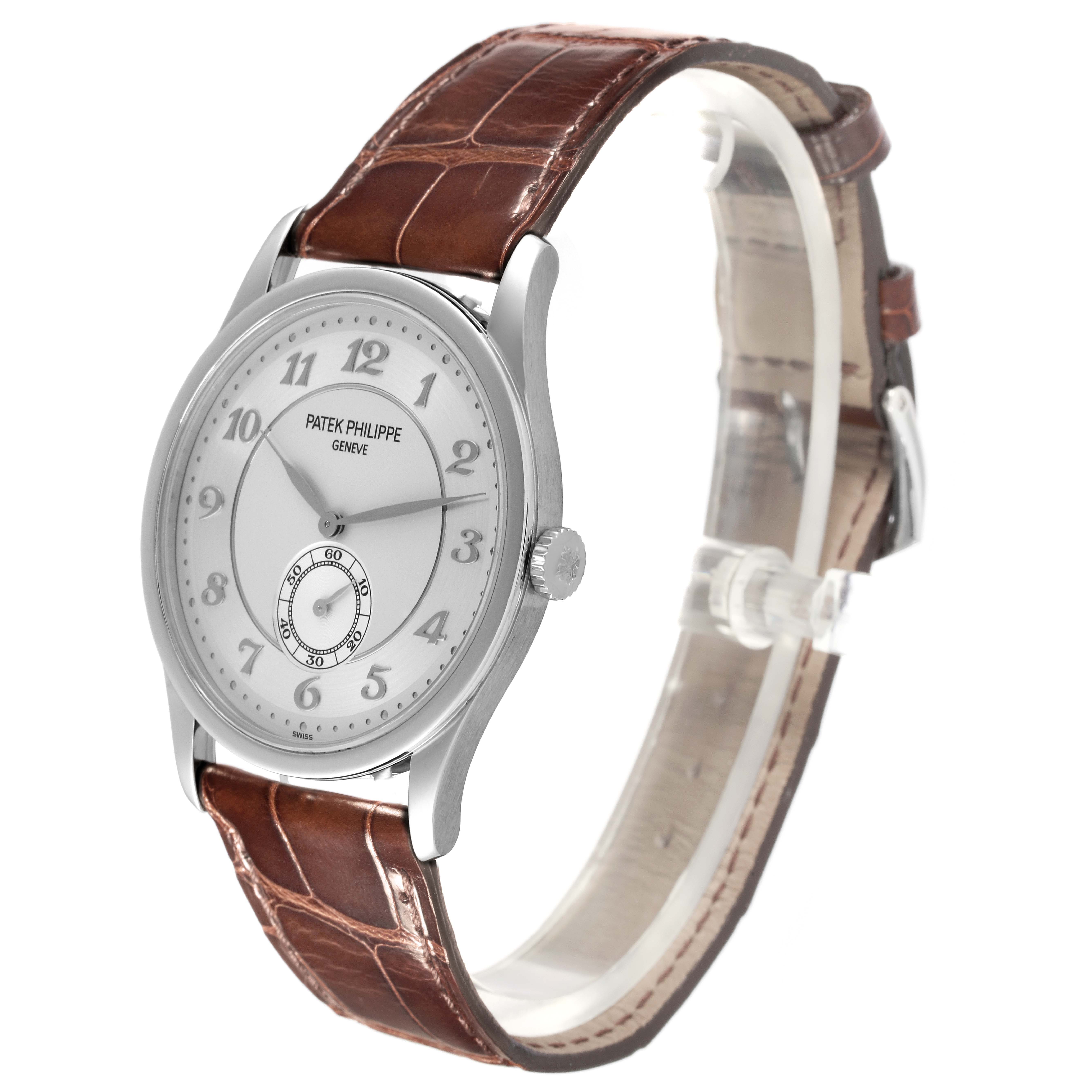 Patek Philippe Calatrava Platinum 5196P-001 | Stock 64991 | SwissWatchExpo