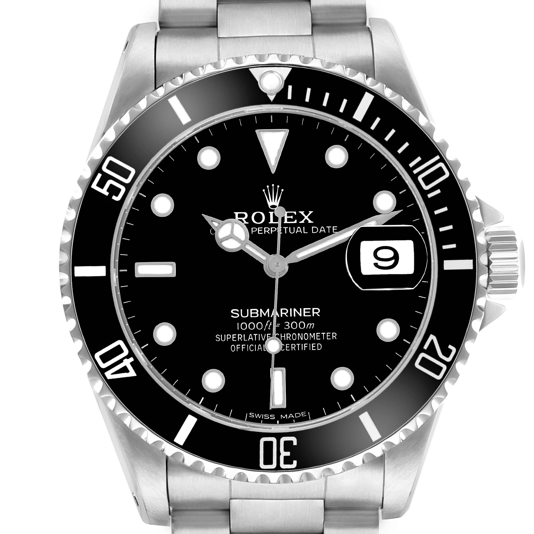 Rolex Submariner Stainless Steel 16610 | Stock 73632 | SwissWatchExpo